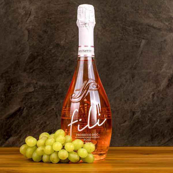 FILI Prosecco Rosé Brut – šumivé ružové víno 0,75 l | Manboxeo.sk