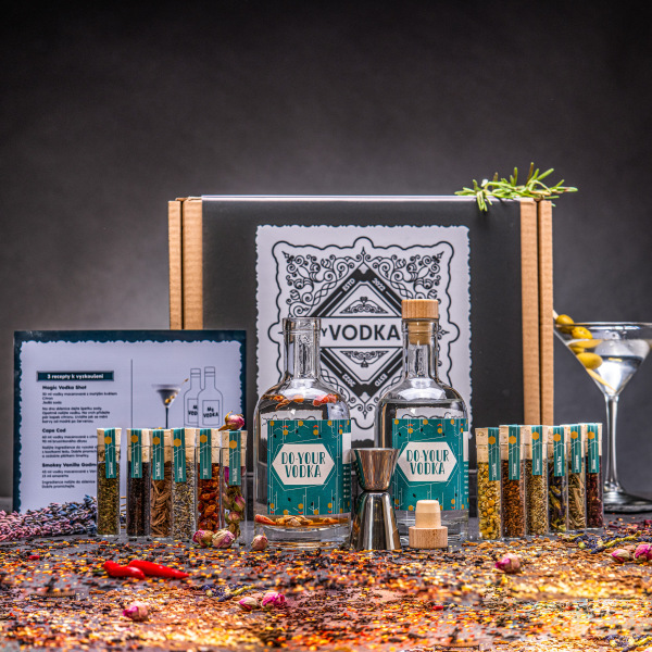 DIY Vodka - Set na výrobu vlastnej vodky | Manboxeo.sk